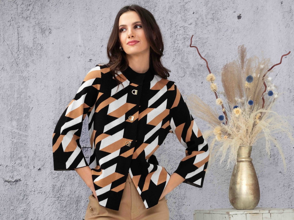 Alison Sheri | Geneviève Knit Jacket | Fays Australia